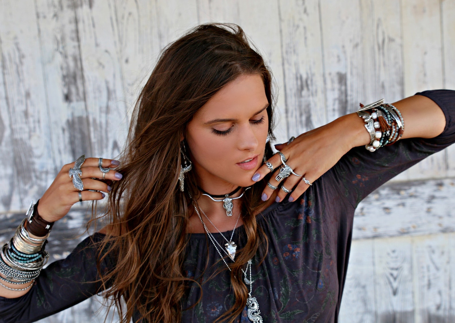 Steer Skull Jewelry, Bull Skull Ring, Longhorn Skull, Boho Ring ...