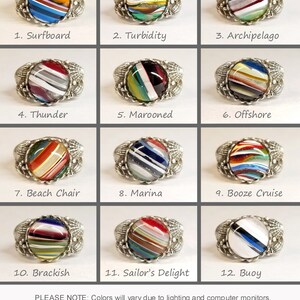 SURFITE Jewelry, Surfite Ring, Recycled Surfboard Resin Jewelry Ring ...