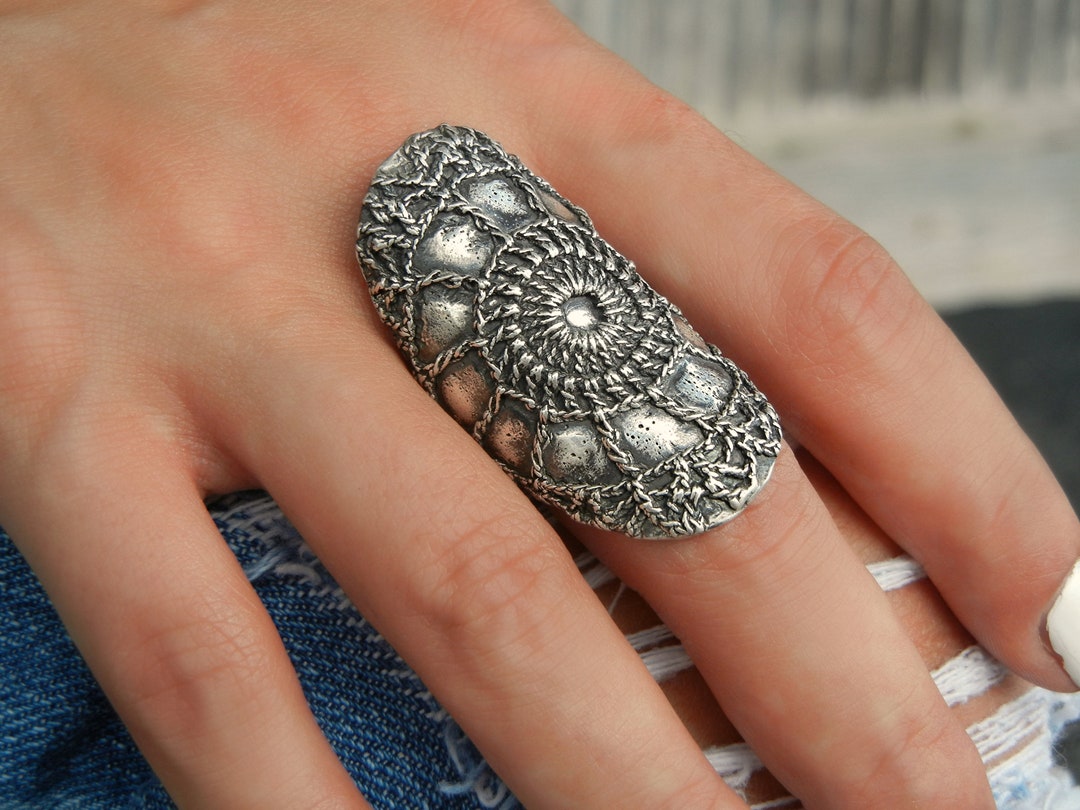 Gypsy Ring, Gypsy Jewelry, Sterling Silver Gypsy Rings, Wide Gypsy Ring ...
