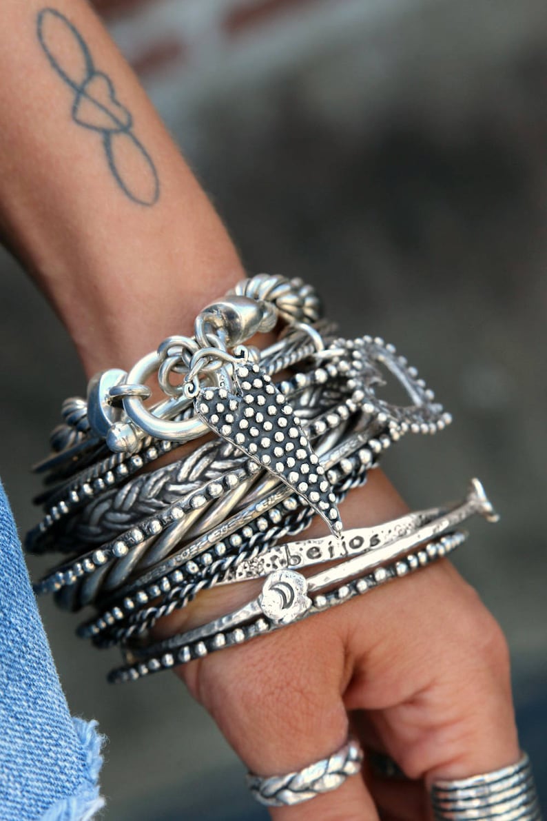 Statement Jewelry Chunky Bracelet Statement Bracelet Chunky Etsy