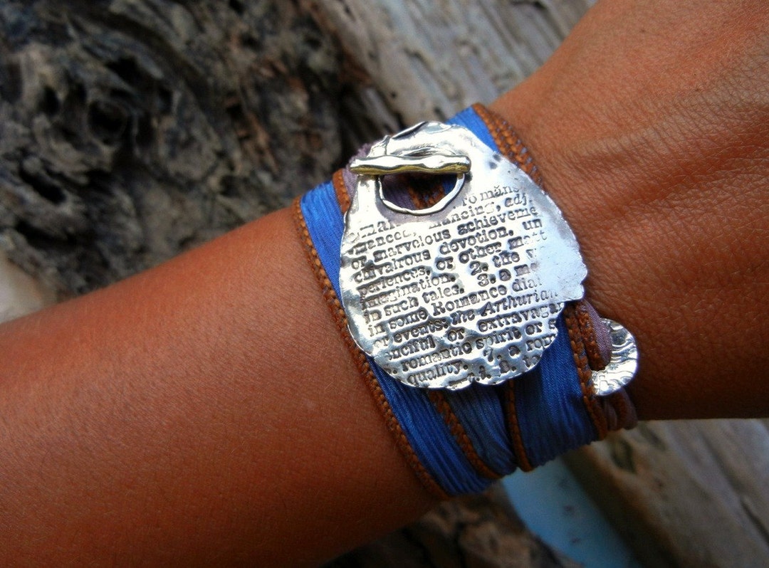 Lovers Jewelry, Romance Definition, Soul Mate Silk Wrap Bracelet, Hand ...