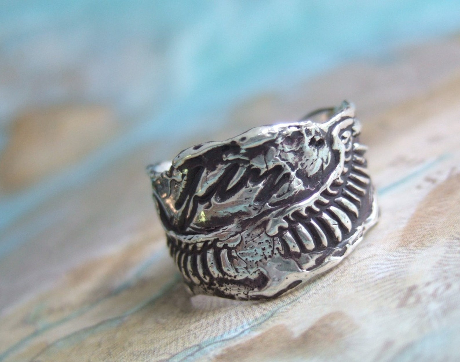 Inspirational Silver Gift, Inspirational Jewelry, Gift for Men, Ring ...