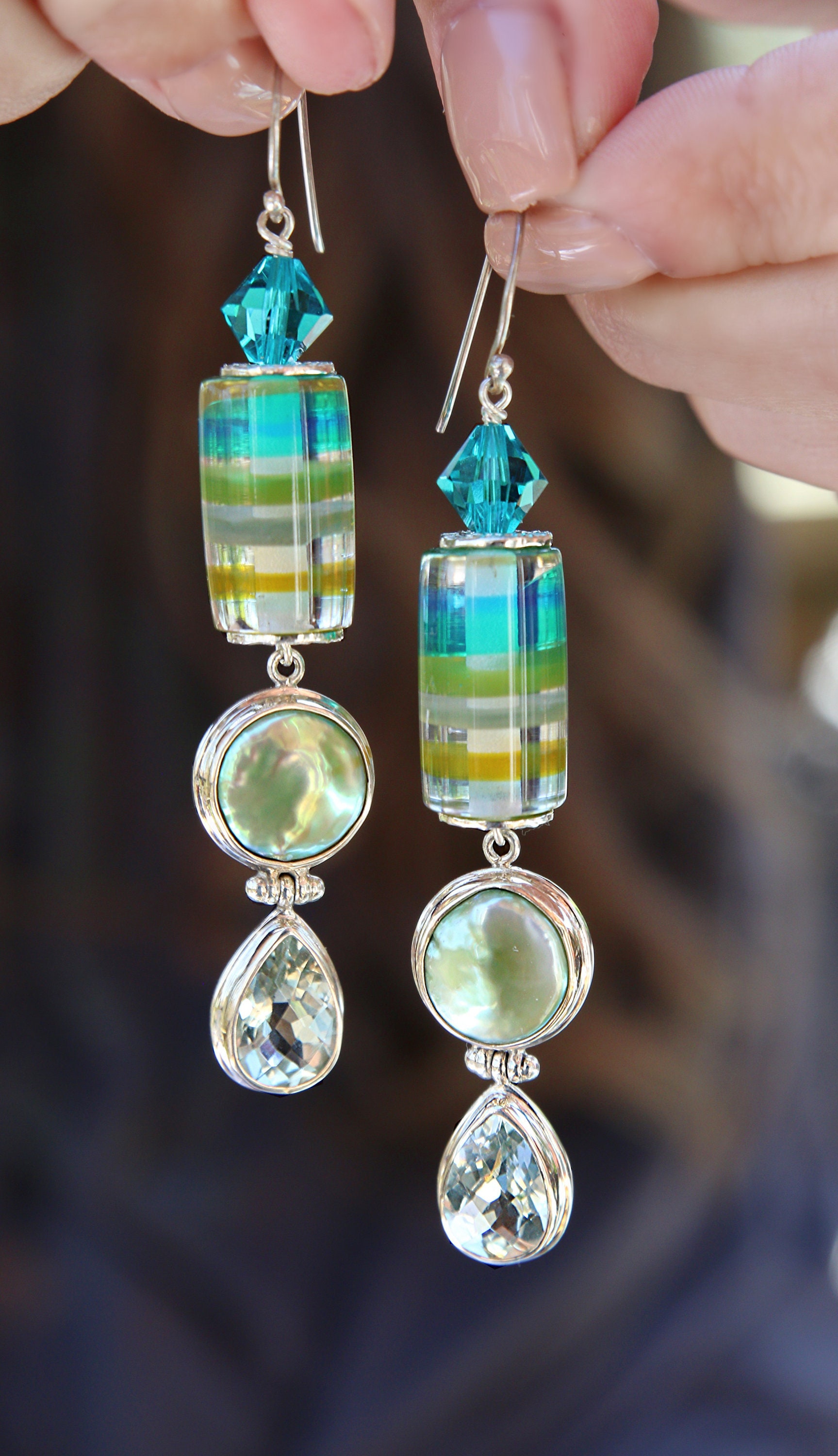 SURFITE Jewelry, Surfite Earrings, Recycled Surfboard Resin Jewelry ...