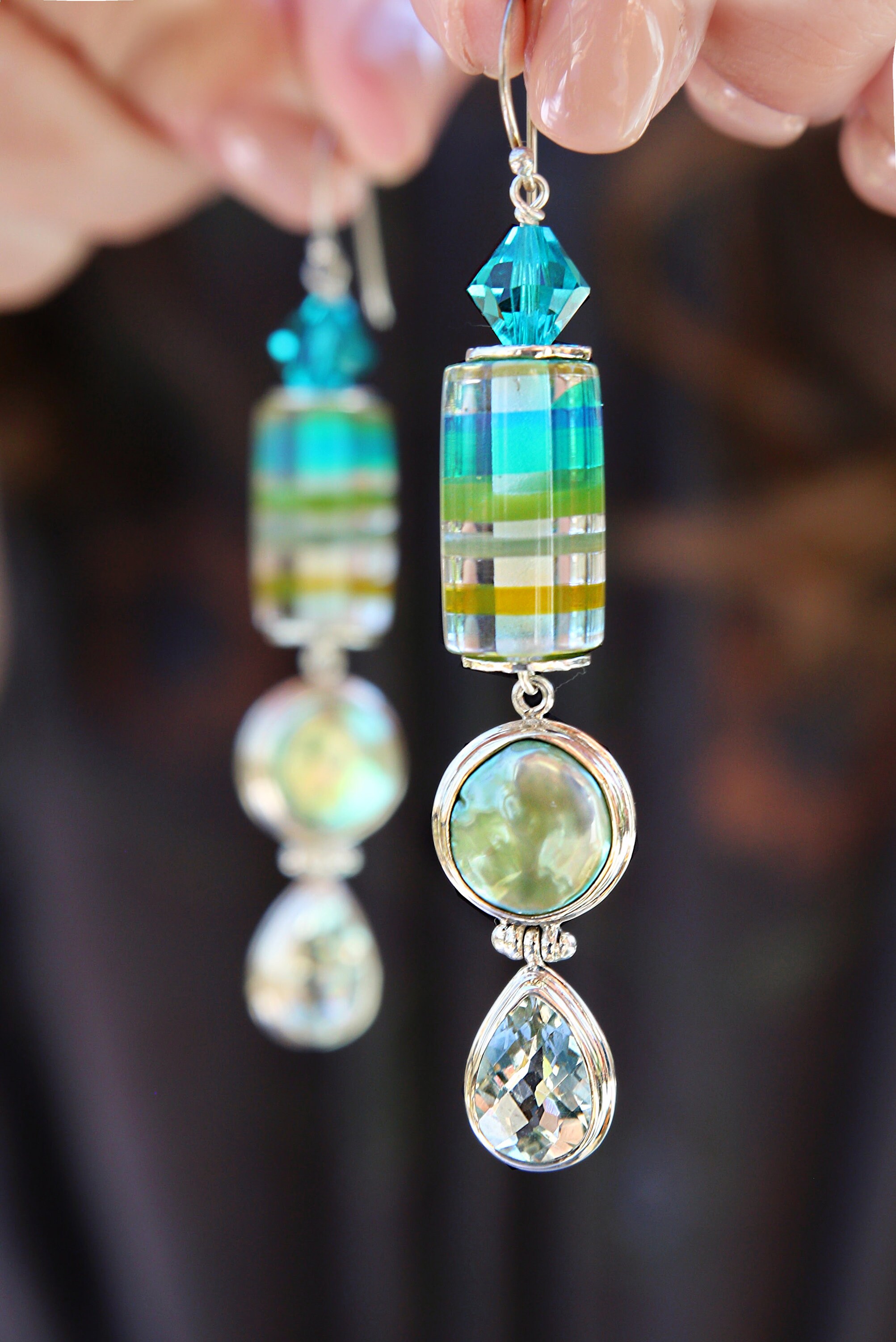 SURFITE Jewelry, Surfite Earrings, Recycled Surfboard Resin Jewelry ...