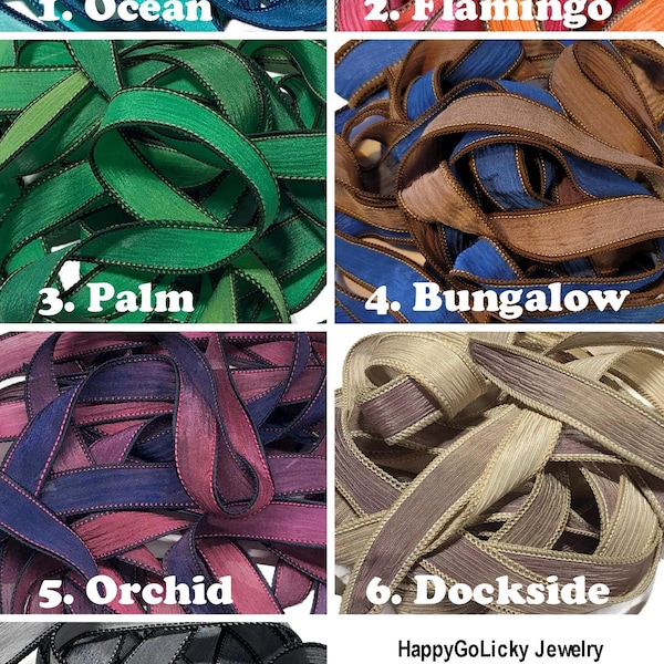 Shibori Silk Ribbon - Etsy