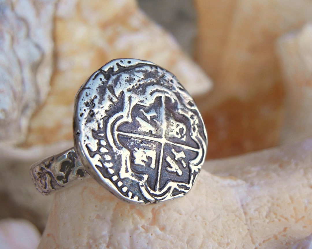 Nautical Jewelry, Nautical Ring, Nautical Silver Jewelry, Pirate Ship ...