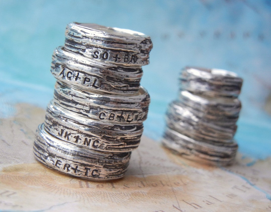 Rustic Jewelry, Rustic Wedding Ring, Rustic Wedding Band, Rugged Bark ...