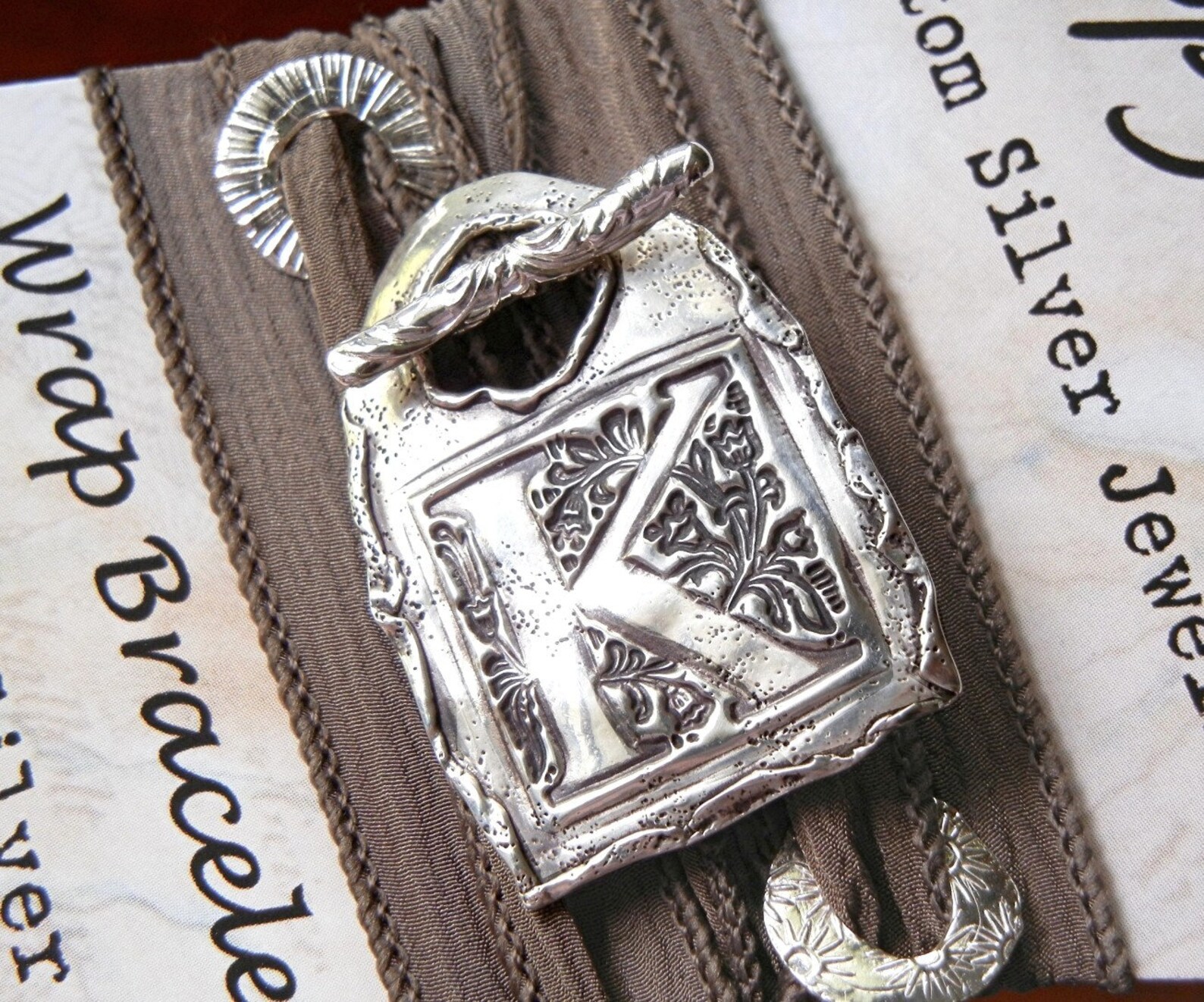 Silver Artisan Jewelry Rustic Bracelet Rustic Silver | Etsy