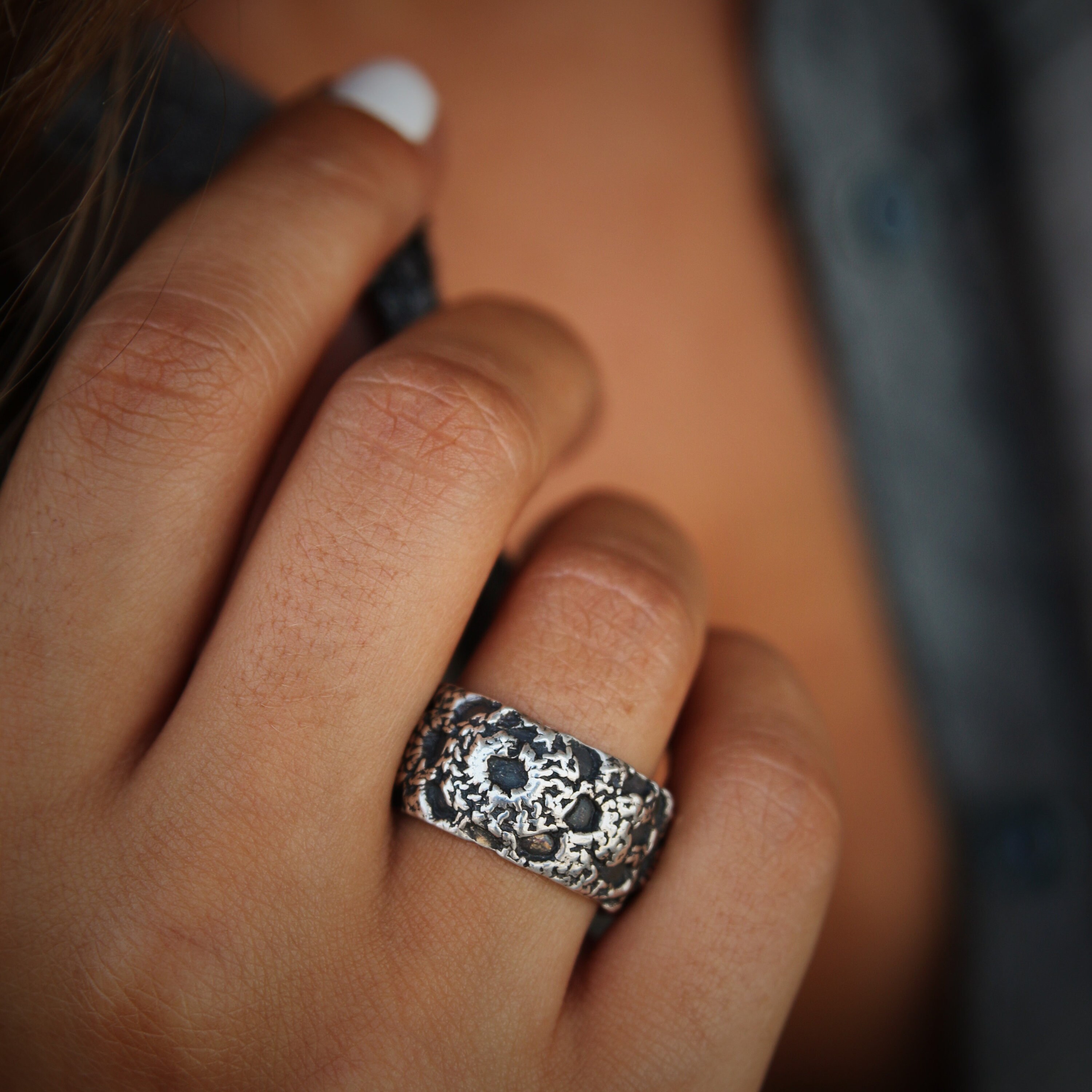 Boho Jewelry Boho Gypsy Silver Ring Handmade Sterling Silver | Etsy