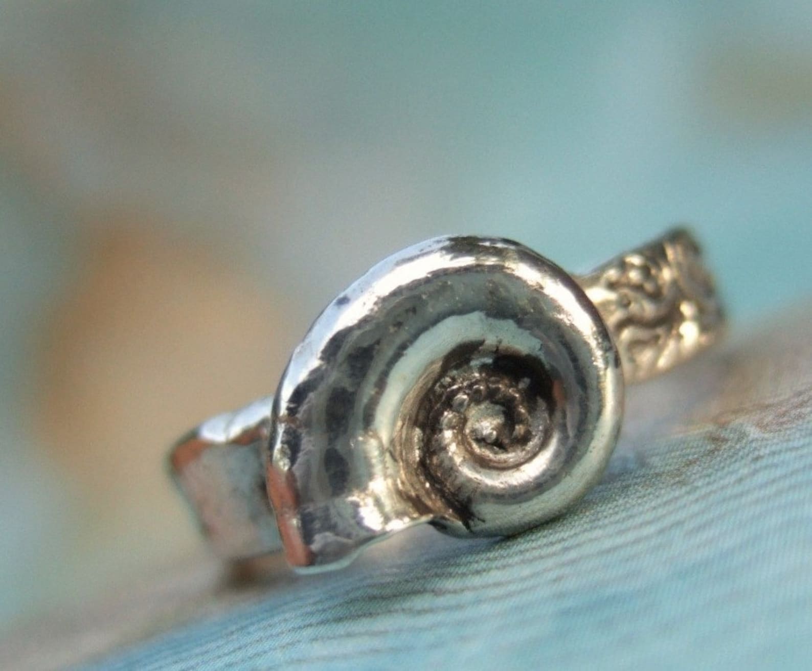 Shell Jewelry, Seashell Ring, Silver Shell Ring, Sterling Silver Shell ...