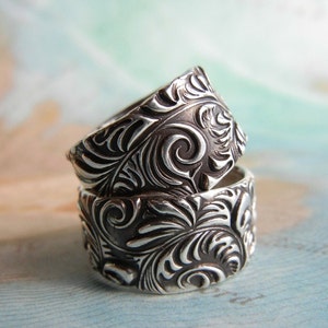 Rustic Jewelry, Rustic Ring, Rustic Silver Jewelry, Rustic Silver Ring ...