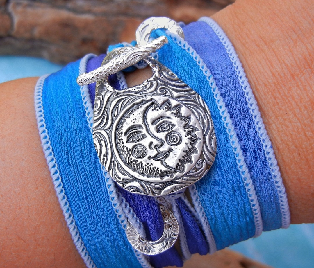 Festival Wrap Bracelet, Earthy Jewelry, Earthy Boho Bracelet, Earth ...
