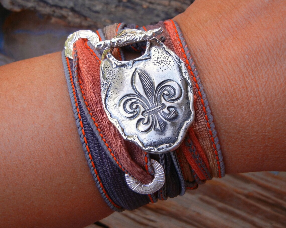 Rustic Jewelry Gift for Her, Rustic STERLING Silver Bracelet, Rustic ...