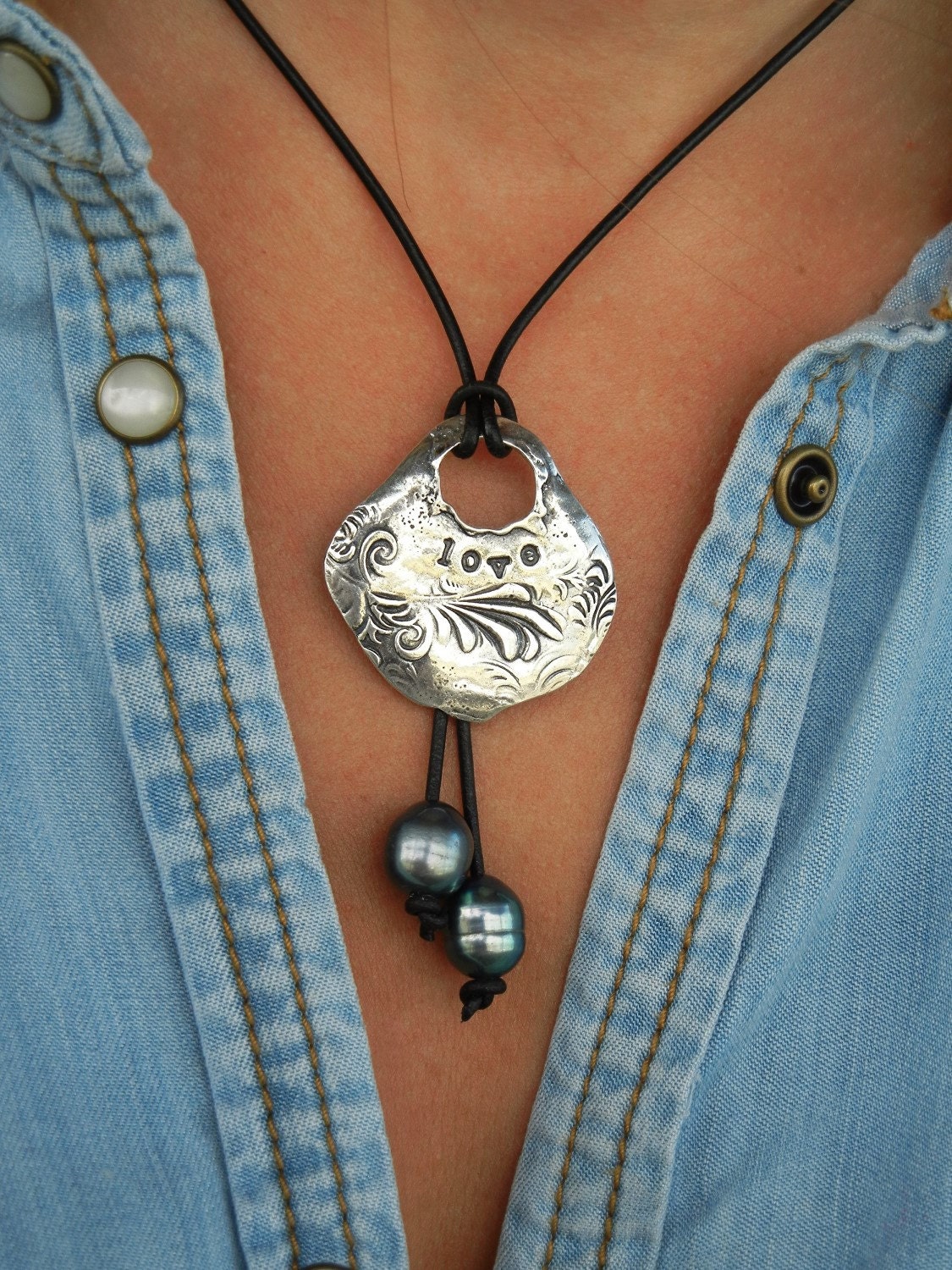 Graduation Day Jewelry Romantic Necklace Love Jewelry LOVE | Etsy