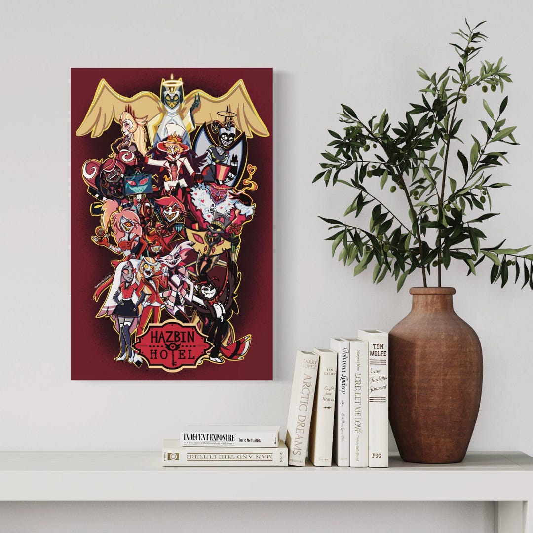 Hazbin Hotel / Poster / Nerdy / Handmade / Multiple Sizes / Tv Show ...
