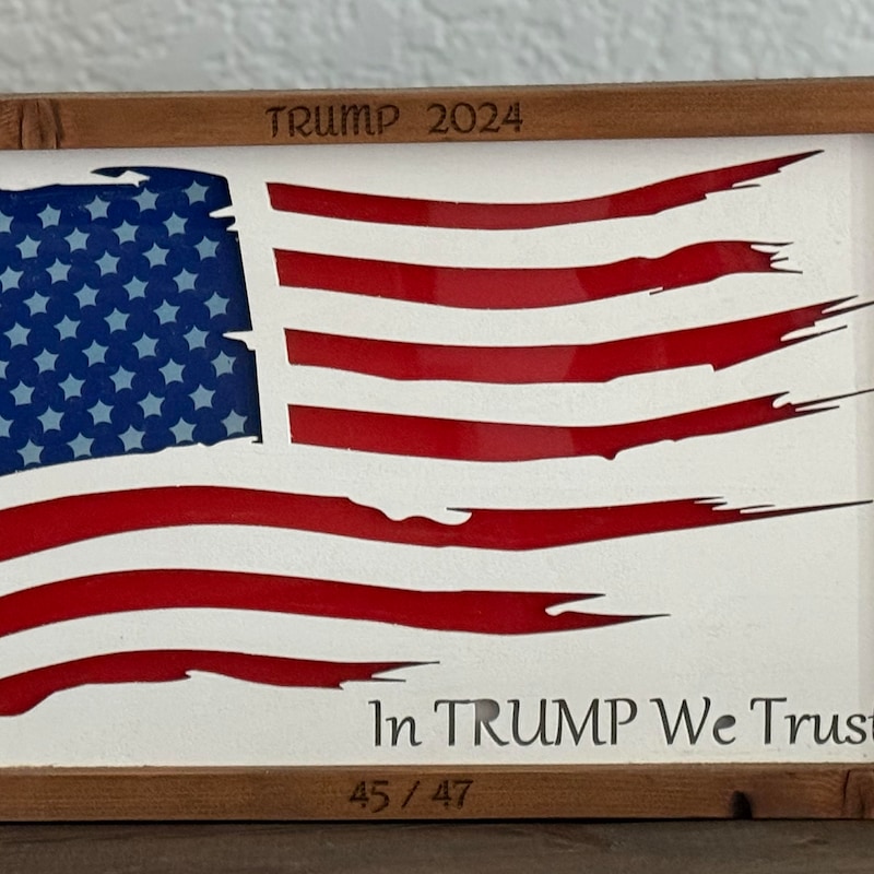 Trump Flag - Etsy