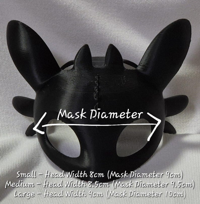 Toothless Night Fury Light Fury Cosplay Costume Pets Cat Mask Dragon ...