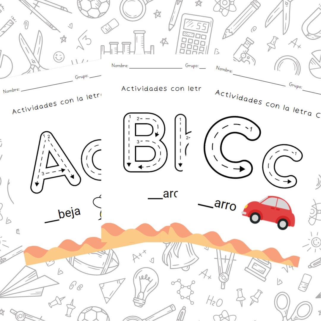 Fun Spanish Alphabet Activity Pack for Preschool Easy and Fun Learning ...