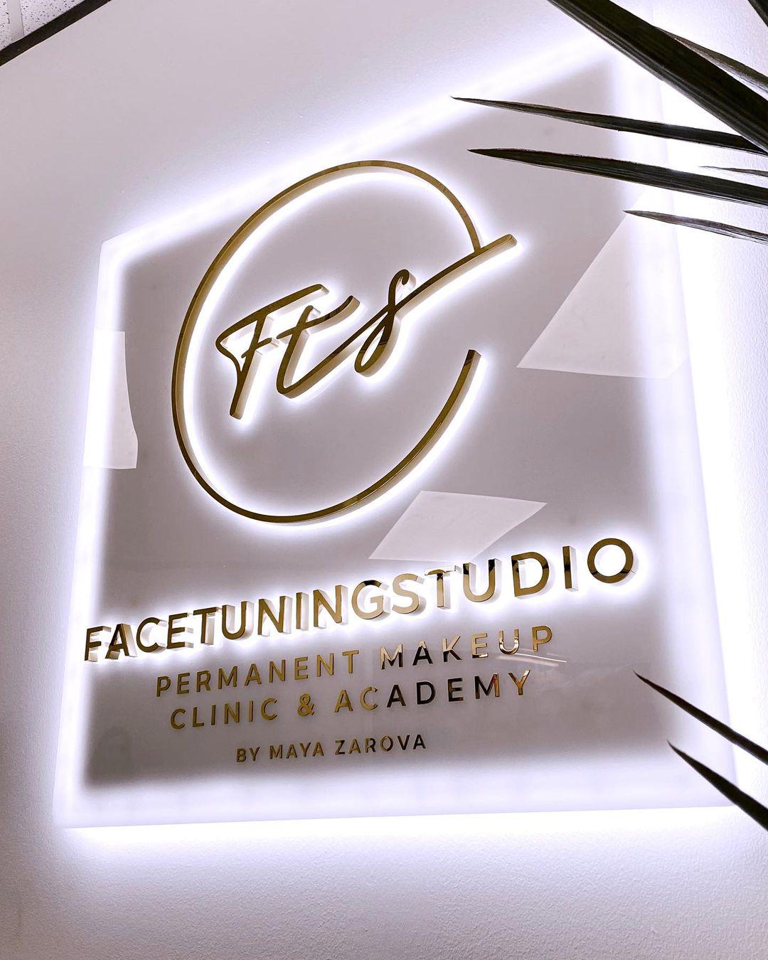 Beauty Salon Sign, Business Logo Sign, Backlit Sign, Reception Sign ...