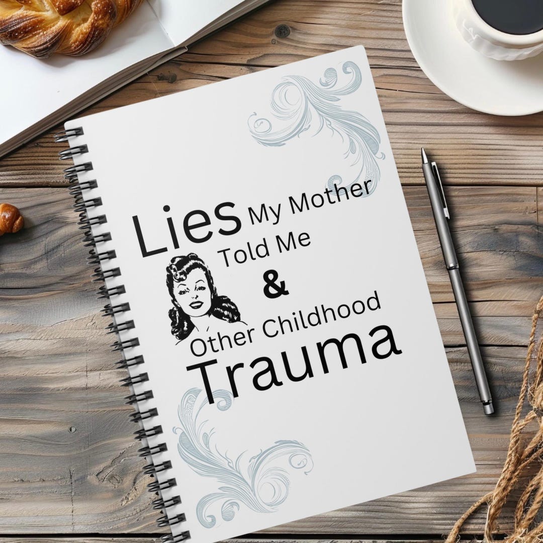 Trauma Funny Notebook, Snarky Notebook, Spiral Notebook, Work Notebook ...