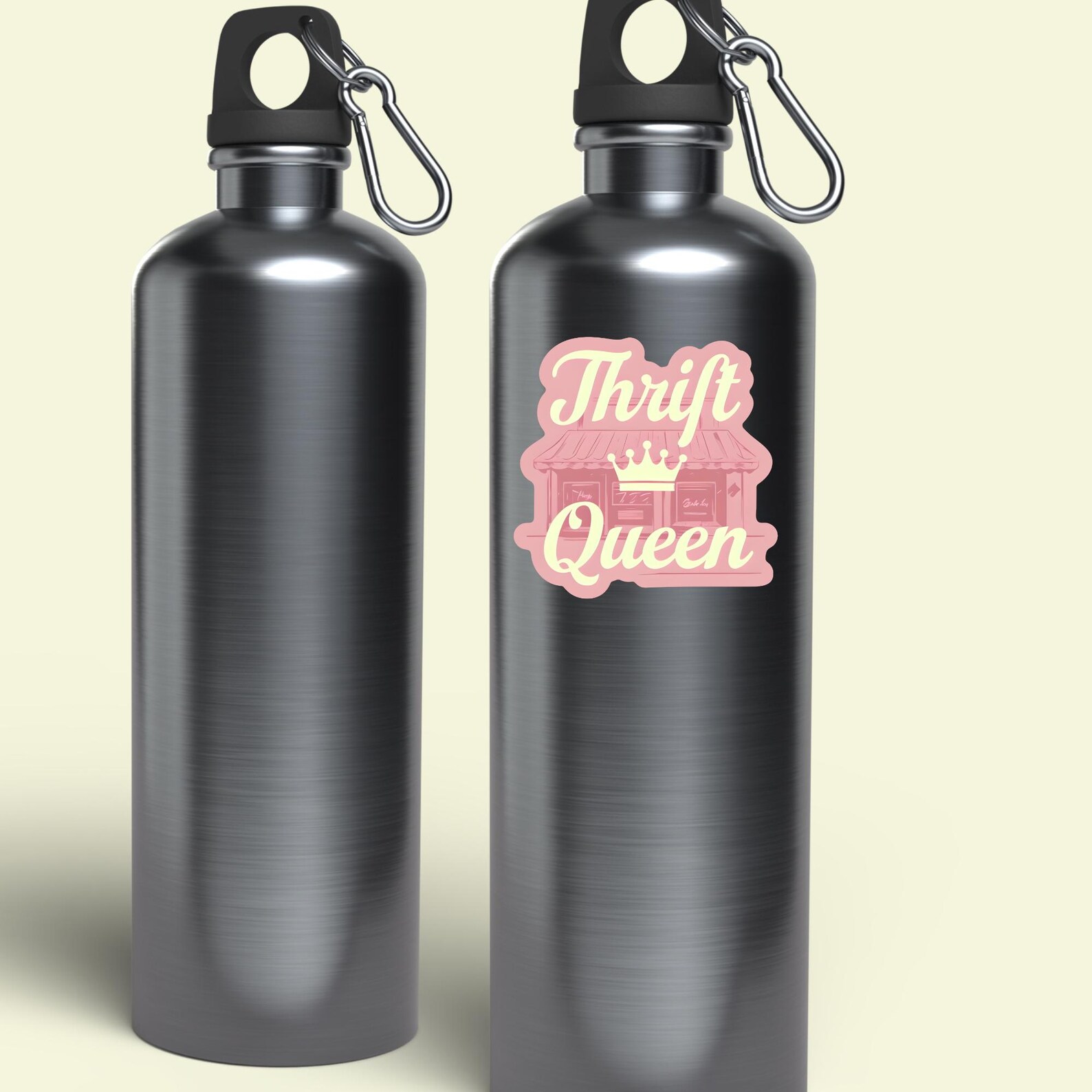Thrift Queen Sticker Funny Vintage Shopping Waterproof Vinyl Reseller ...
