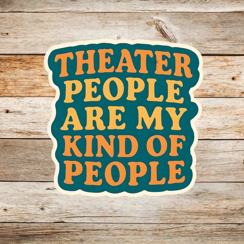 Theatre Stickers - Etsy