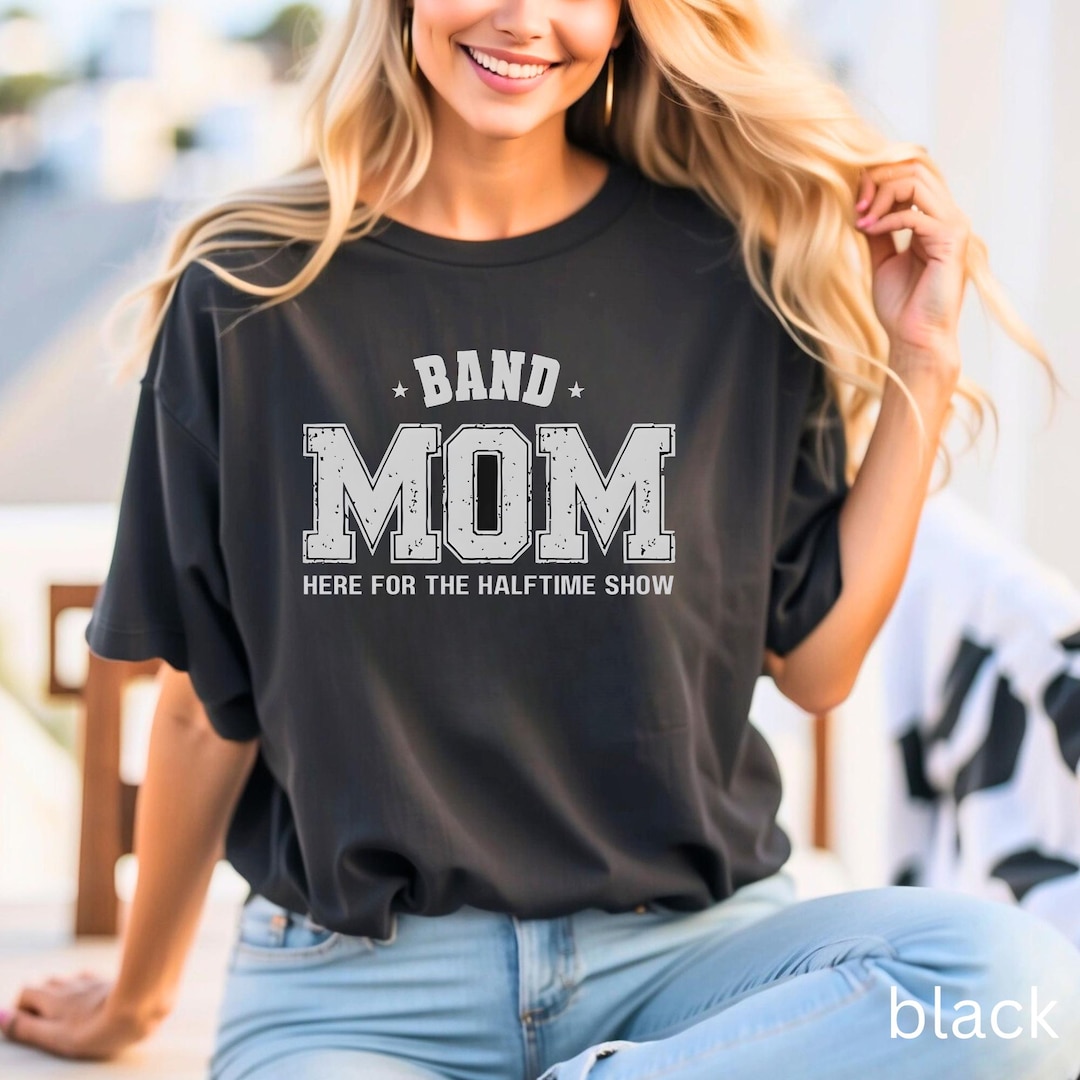 Band Mom Halftime Shirt Funny Marching Band Tee Football Spirit Wear ...