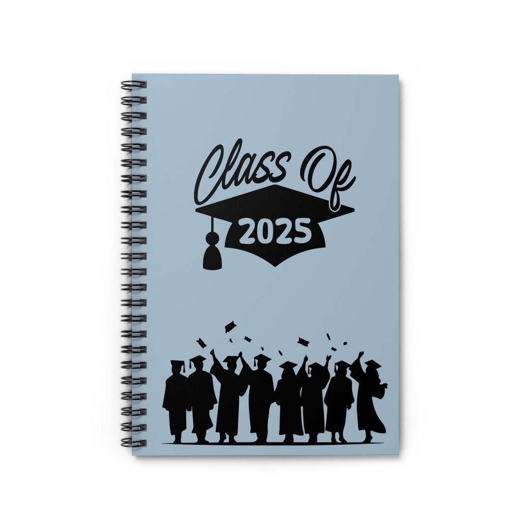 2025 Graduation Notebook, Graduate Notebook, Senior Gift, Spiral ...