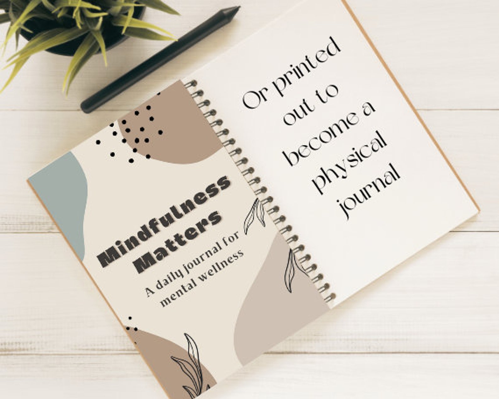 Mindfulness Matters: A 30 Day Printable Digital Journal to Improve ...