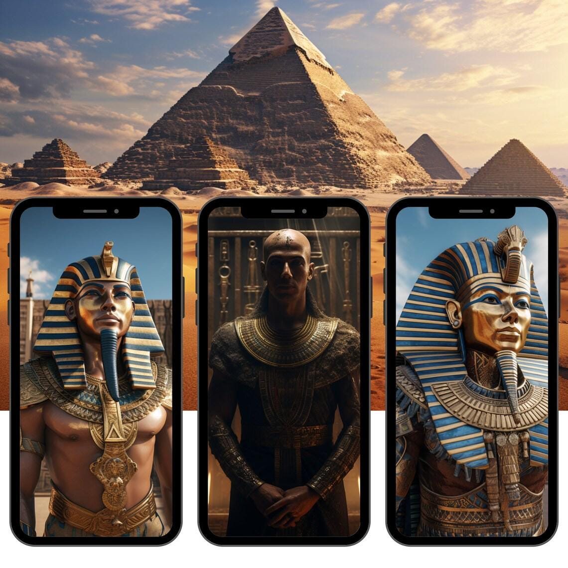 Ancient Egyptian Wonders - Digital Download, AI Art, Printable Wall Art ...