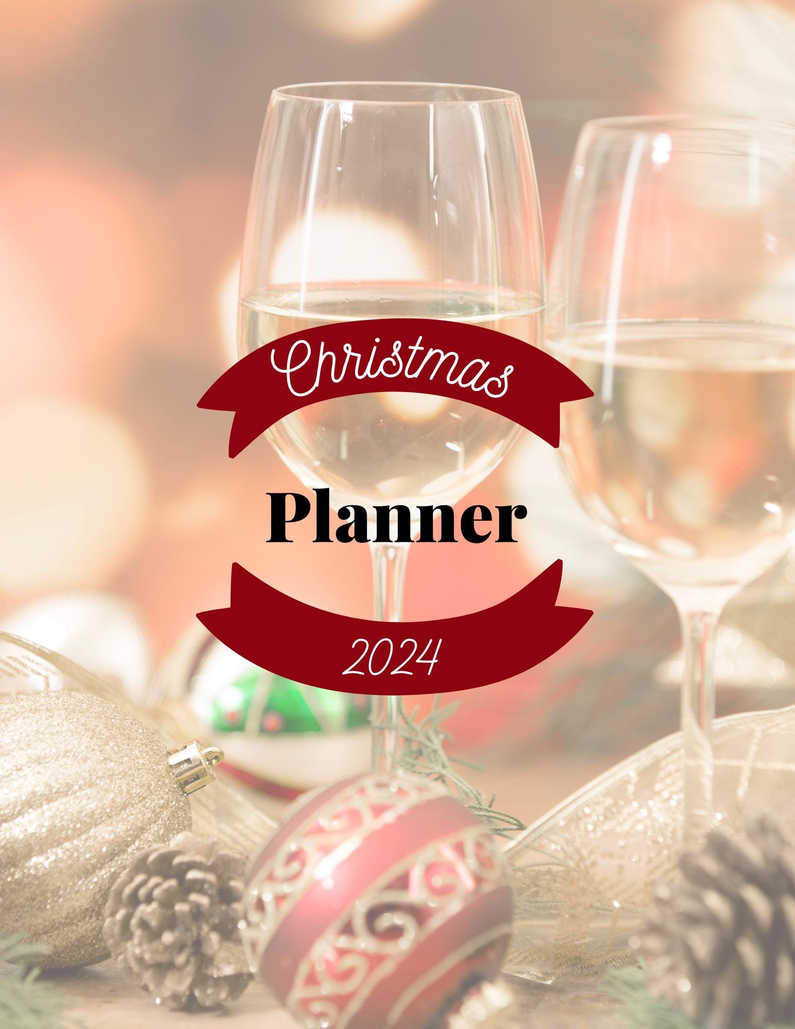 2024 Perfect Christmas | Planner | Digital | PDF| Calendar ...