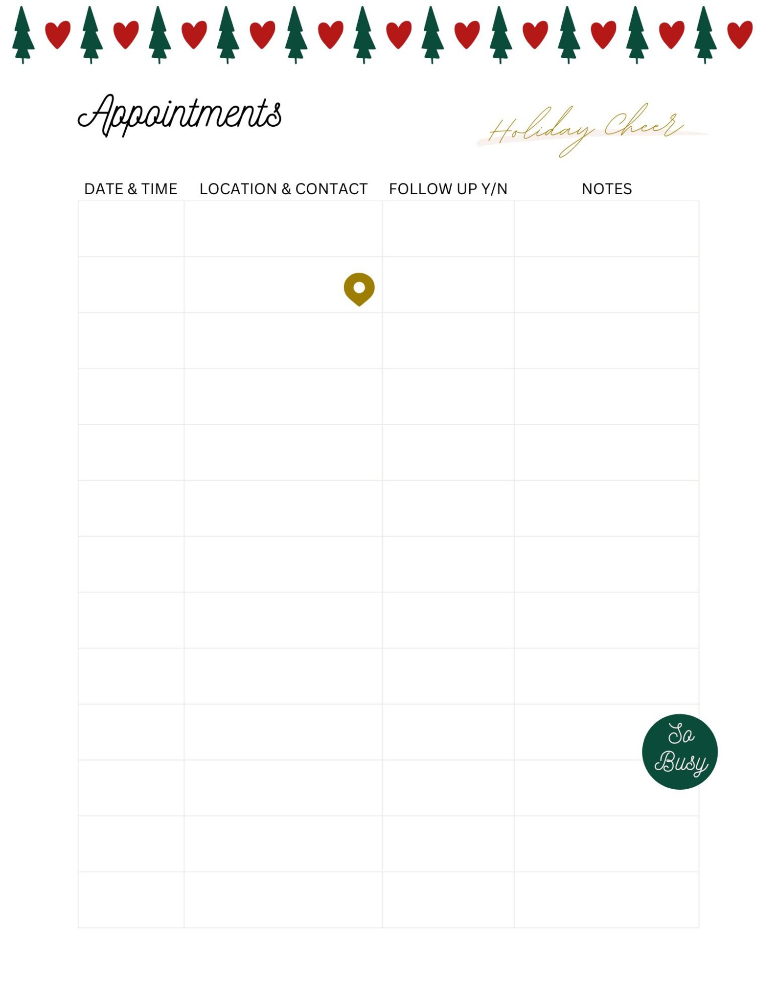 2024 Perfect Christmas | Planner | Digital | PDF| Calendar ...