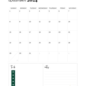 2024 Perfect Christmas | Planner | Digital | PDF| Calendar ...