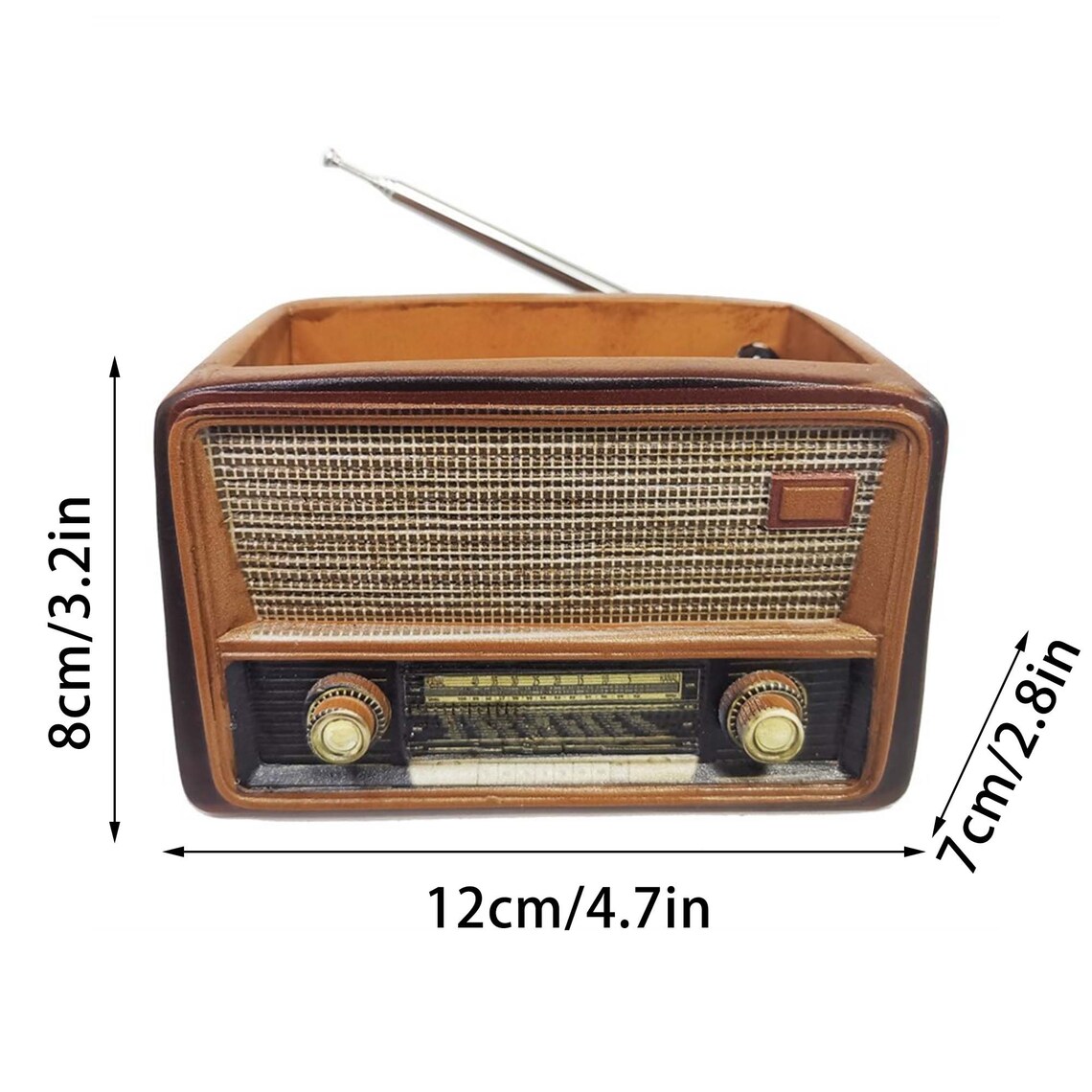 Vintage Radio Vase,retro Tape Recorder Vase,creative Succulent Planter ...