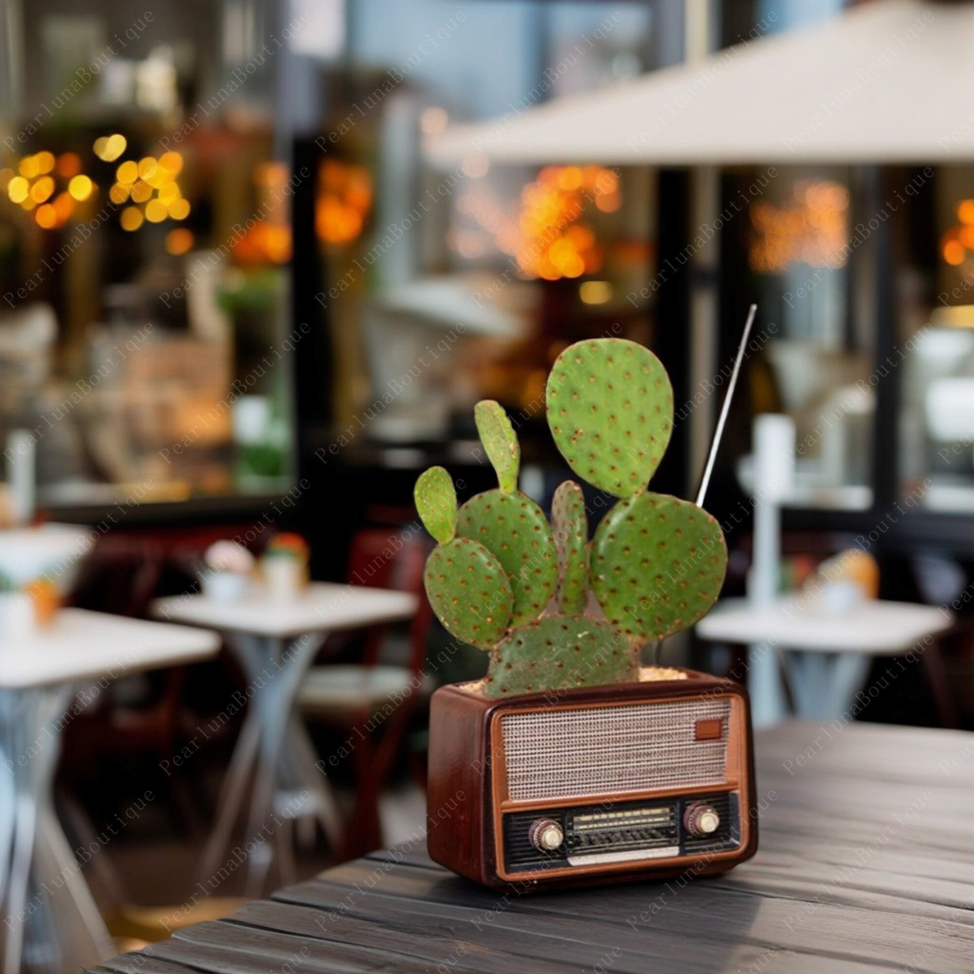 Vintage Radio Vase,retro Tape Recorder Vase,creative Succulent Planter ...