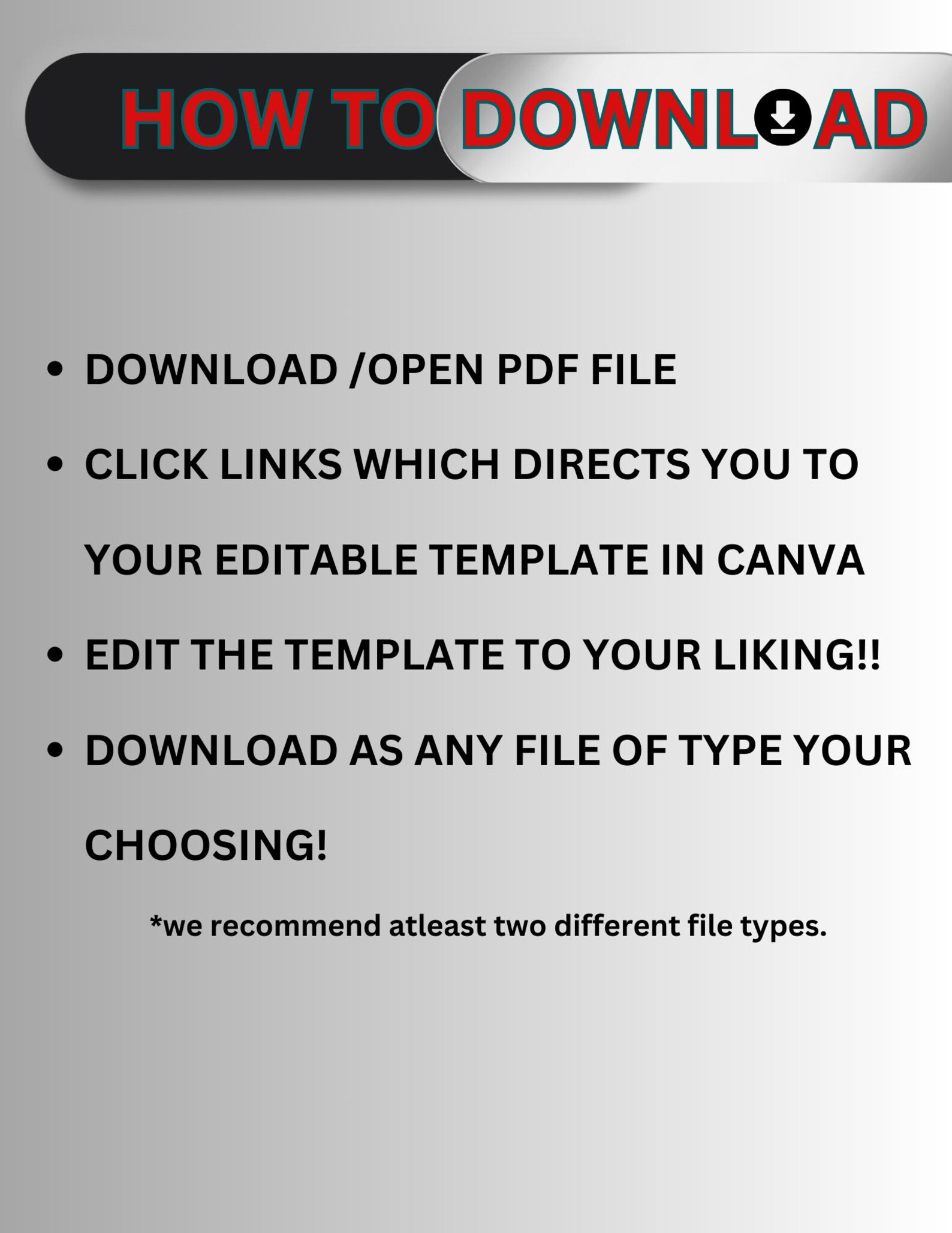 Music Artist One Sheet Editable CANVA PRO Template - Etsy