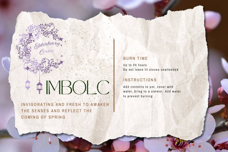 Wheel of the Year Simmer Pot | Imbolc | Ostara | Beltane | Litha ...