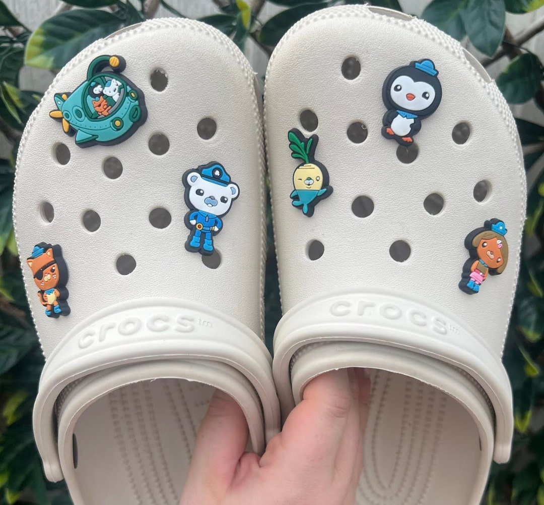 Octonaught Croc Charms Pvc Croc Charms Shoes With Holes - Etsy