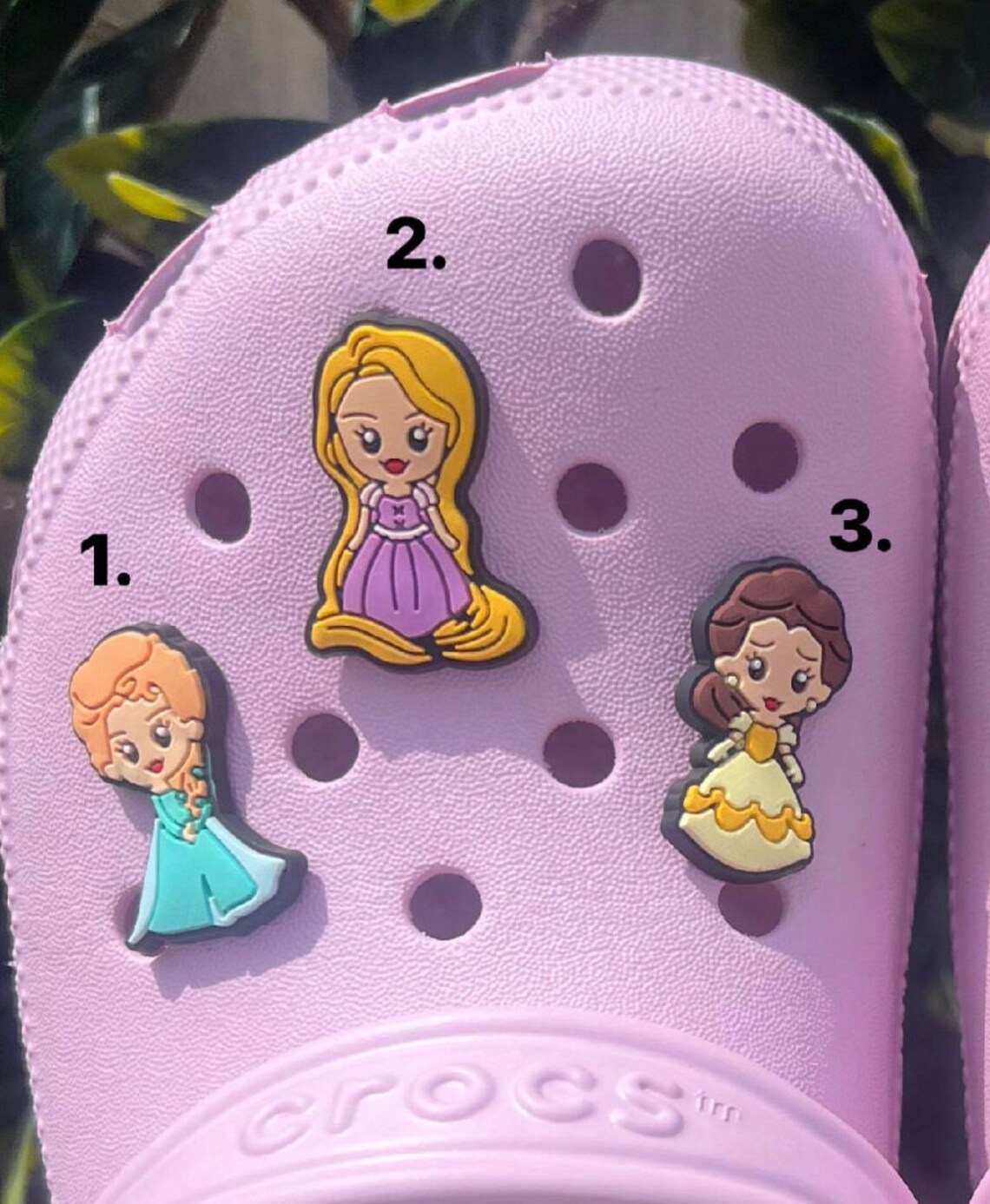 Princess Croc Charms Decorative Shoe Charms for Crocs Fashionable Croc ...