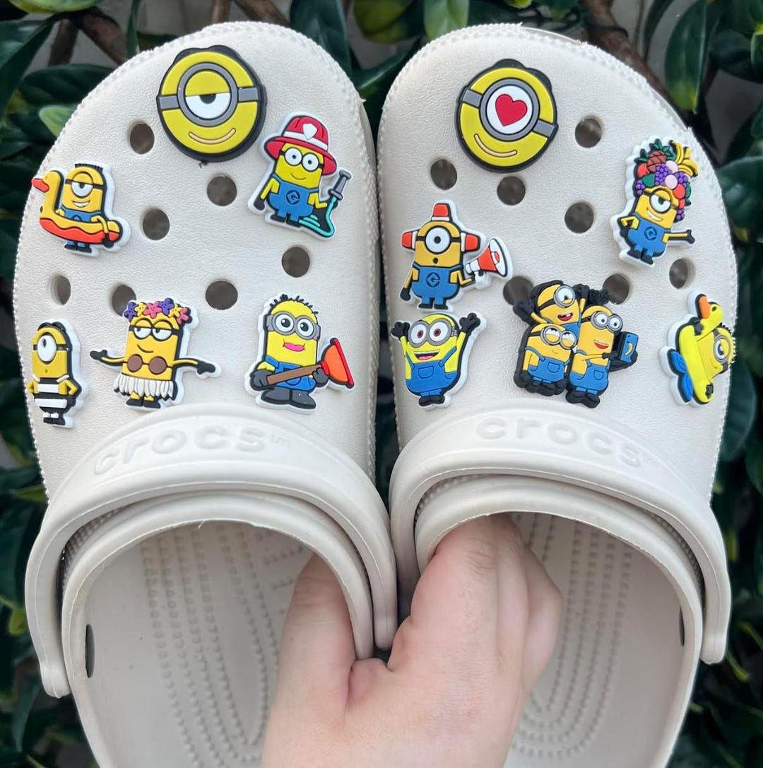 Minions Croc Charms Movie Characters Croc Jibbitz - Etsy
