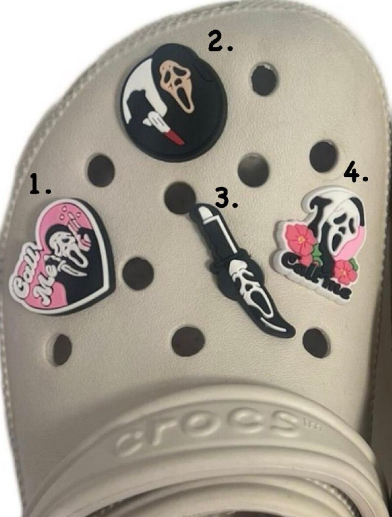 Ghost Croc Charms Ghost Jibbitz Ghost Clog Charms - Etsy