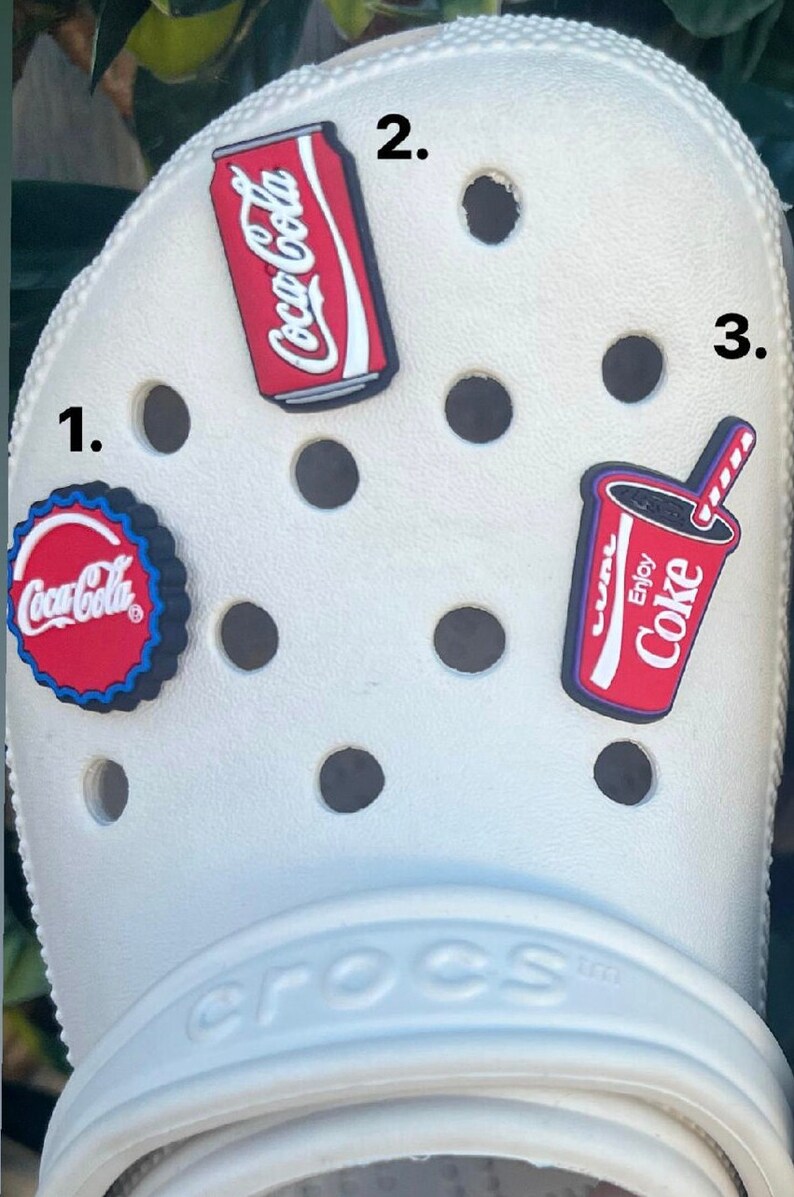 Fizzy COLA Croc Charm Pop Can Soda Drink Jibbitz Cola Drink Croc Charm ...