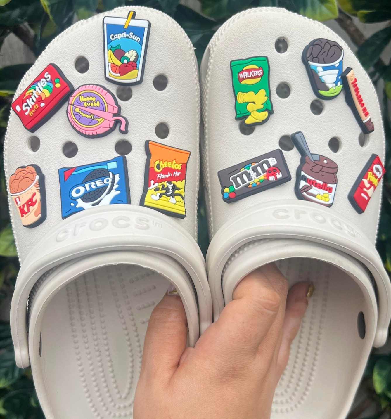 Snacks Croc Charms Food Croc Charms, Shoe Charms, Shoe Food Accessories ...