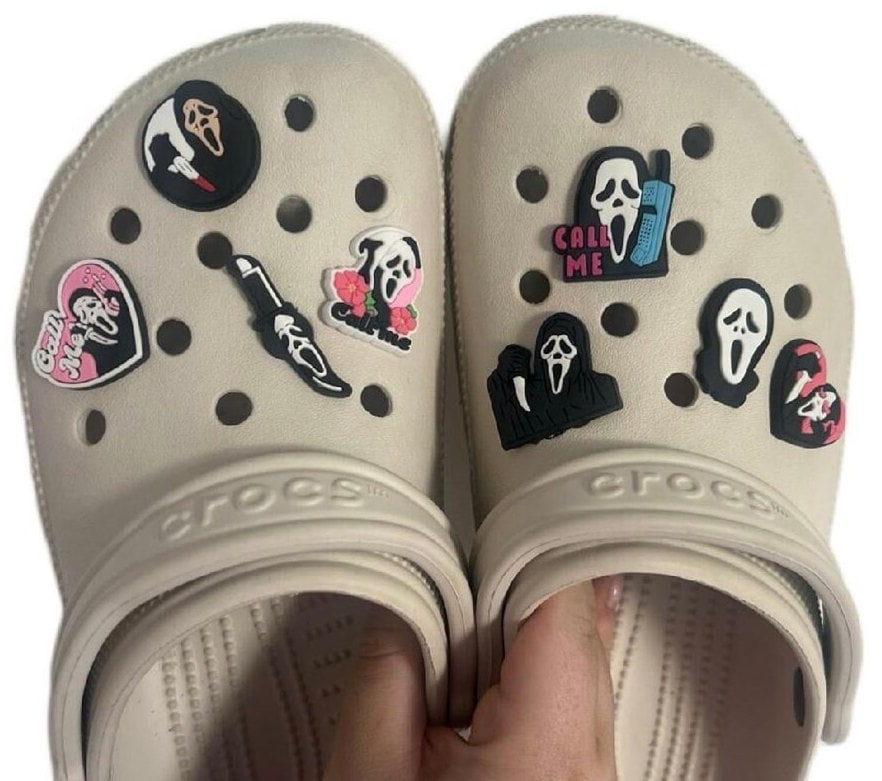 Ghost Croc Charms Ghost Jibbitz Ghost Clog Charms - Etsy