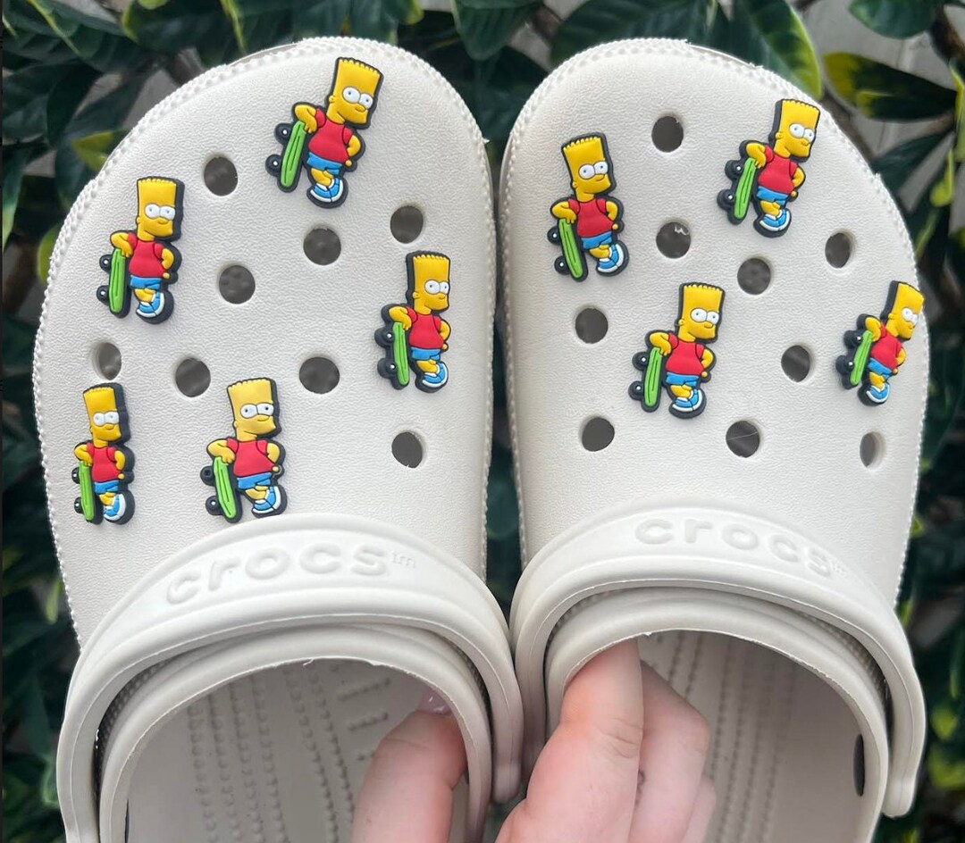 Bart Croc Charm Simpson Jibbitz Pvc Croc Charm for Shoe - Etsy