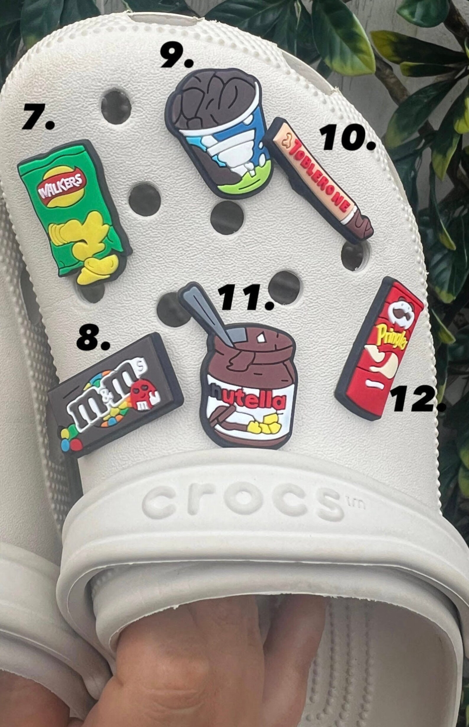 Snacks Croc Charms Food Croc Charms, Shoe Charms, Shoe Food Accessories ...