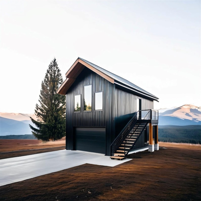 Detached Garage Apartment Suite Plan - Etsy