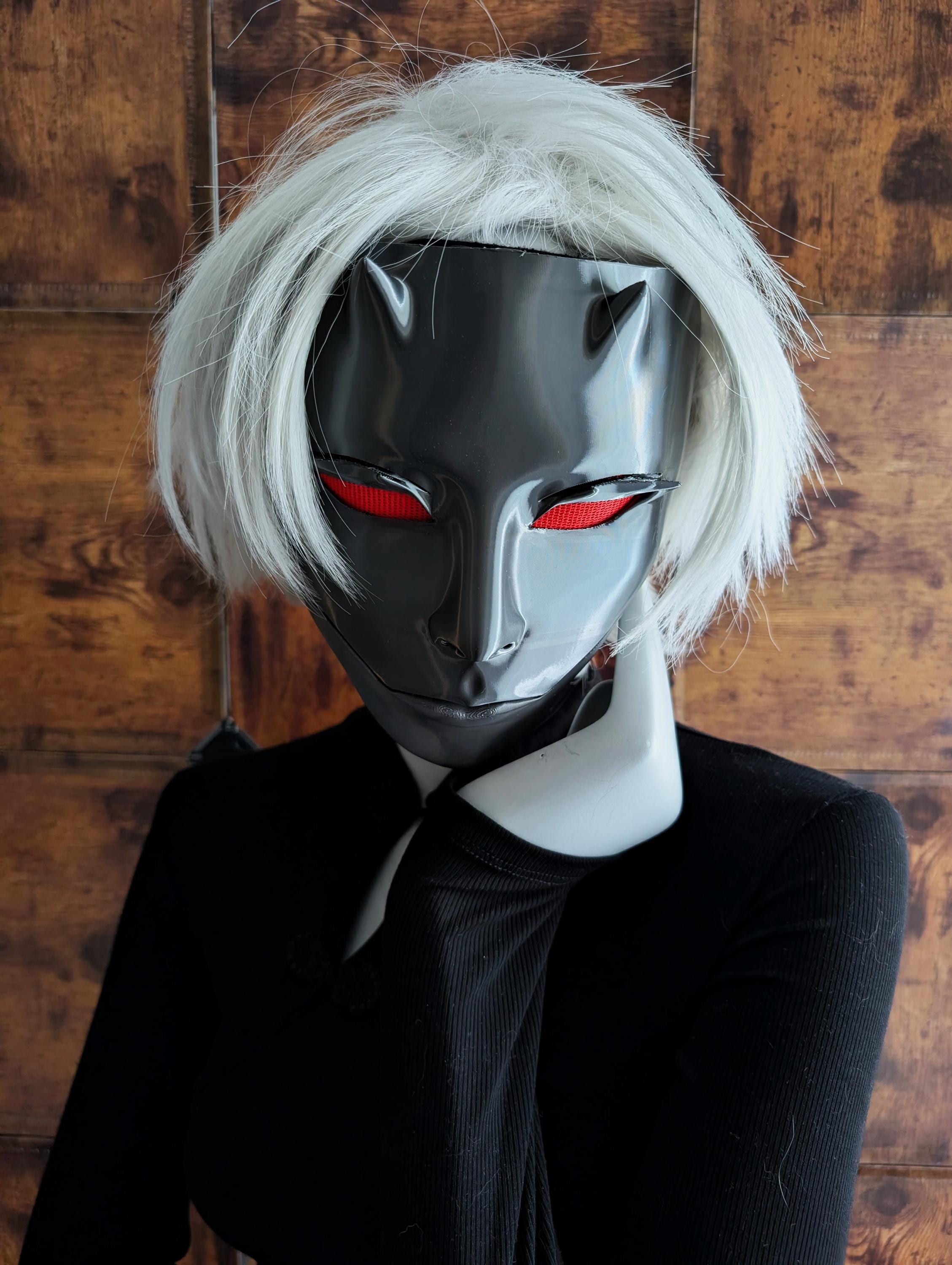 Demon Mask - Sarokichi Style | Custom Movable Jaw Horror Mask ...
