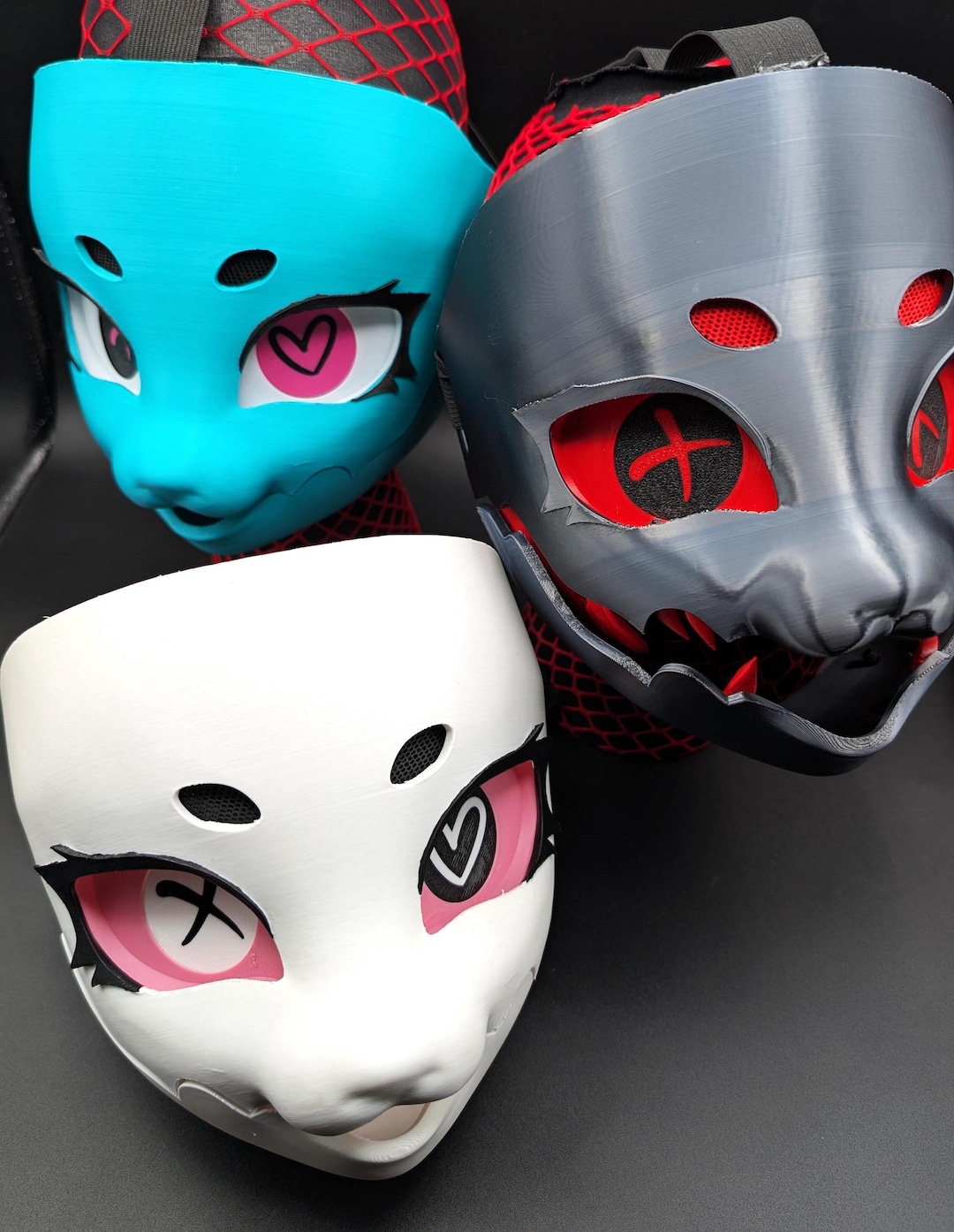 Kemono Sarokichi Style Mask | Articulated Furry Mask | Movable Jaw ...