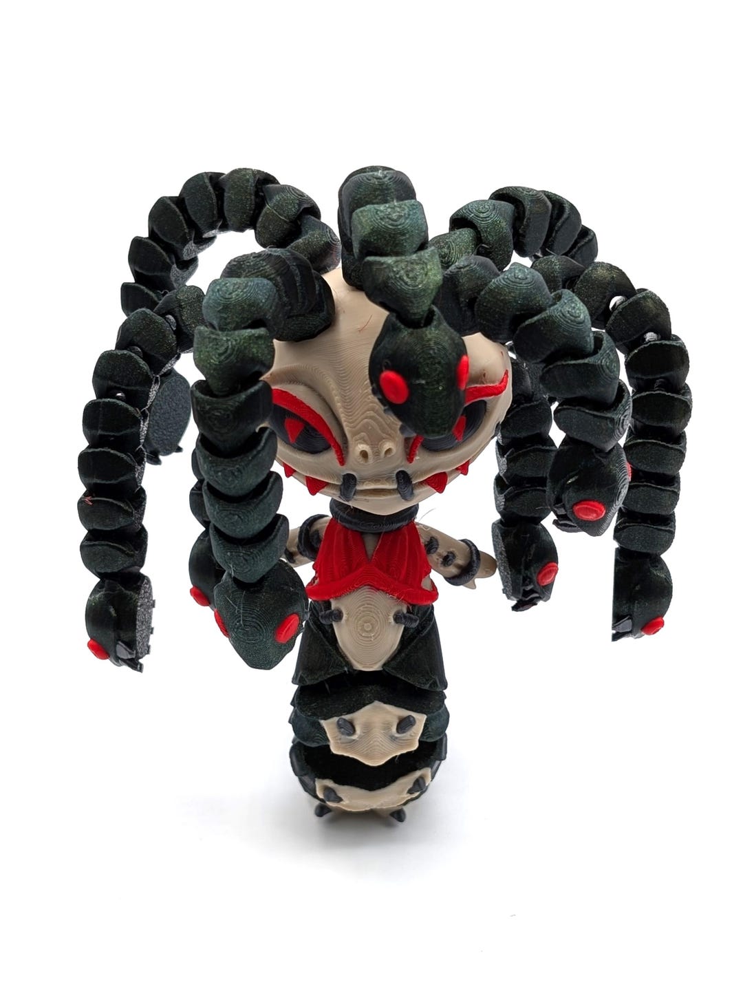 Creepy Medusa Doll Articulated Toy 3D Printed Medusa - Etsy